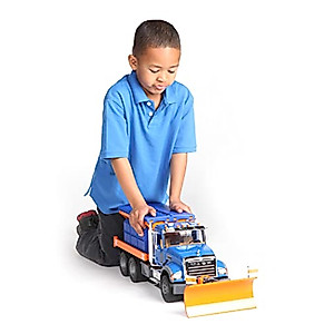 Bruder Toys Mack Granite Winter Service with Snow Plow