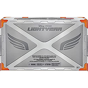 Mattel Disney and Pixar Lightyear 3 Action Figure Set, 5-in Scale Buzz Lightyear, Izzy Hawthorne & Zyclops Toys, Space Rangers vs Robots