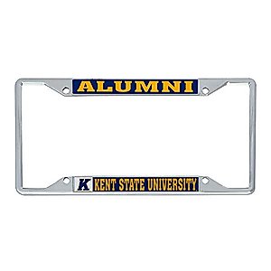 Kent State University KSU Golden Flashes License Plate Frame for Front or Back of Car Officially Licensed (Alumni)