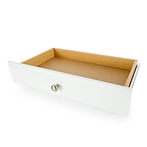 Easy Track RD04ON 4-Inch Deluxe Replacement Drawer for Closet Storage Tower Organizer Kits, White