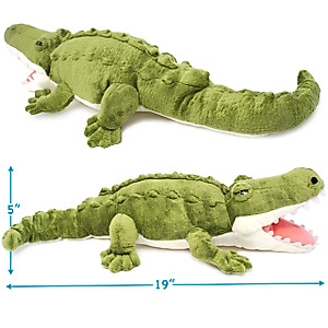 TigerHart Carioca The Crocodile - 19 Inch Large Alligator Stuffed Animal Plush