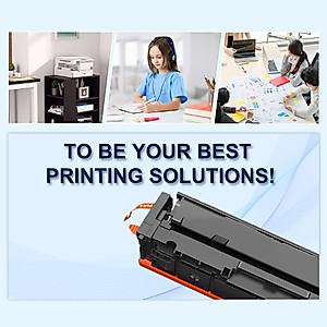 131A 131X Black,Cyan, Magenta, Yellow High-Yield Toner Cartridges (4 Pack) Works with HP Laserjet Pro 200 Color M251nw MFP M276nw M251n M276n Printer Ink