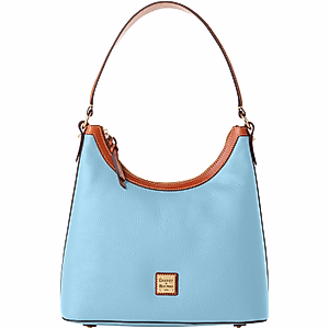 Dooney & Bourke Handbag, Pebble Grain Hobo Shoulder Bag - Caribbean Blue