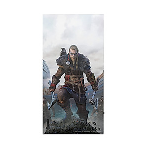 Head Case Designs Officially Licensed Assassin's Creed Male Eivor 2 Valhalla Key Art Matte Vinyl Sticker Gaming Skin Decal Cover Compatible with Xbox Series X Console and Controller Bundle