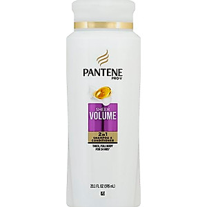 Pantene Sheer Volume 2 in 1 Shampoo & Conditioner 20.1 Fl Oz