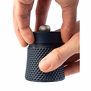 Peugeot - 36621 Peugeot BALI FONTE Cast Iron Pepper Mill, 8cm/3 In, Blue