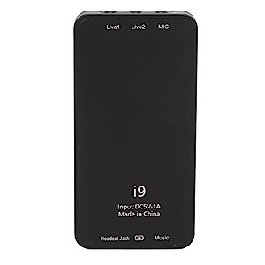 Voice Changer for PS4 PS5 Xboxone Switch Phone, 8 Sound Effects, Live Broadcast Card Gift Adults Kids, Handheld Mini Microphone Voice Changer Disguiser Modulator