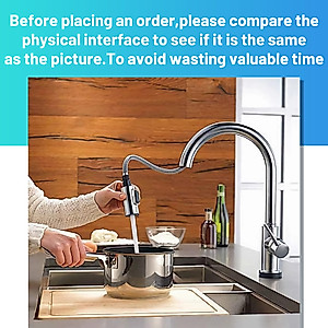 Replacement Spray Hose for Delta RP50390 RP62057 RP74608 Pull Out and Pull Down Kitchen Faucet Hose Replacement Parts