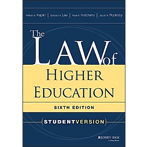 The Law of Higher Education, Student Version