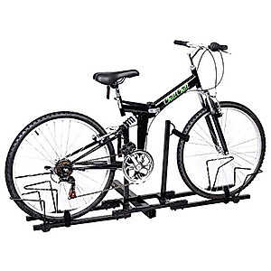 2 Bike Bicycle Rack Rear Mount Rack Carrier Hitch Receiver 2'' for SUV Van Truck