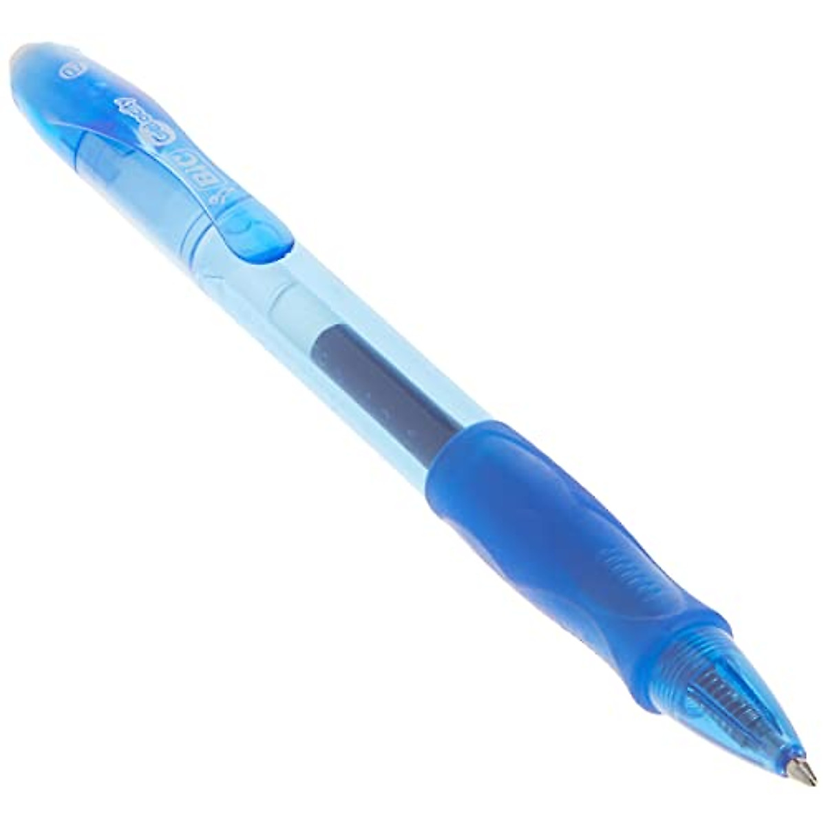BIC RLC11-BLUE Gel-ocity Retractable Gel Pen, Medium Point (0.7 mm), Blue, 12-Count