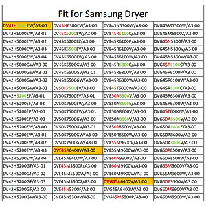 Upgrade DC97-18057C DC97-18057A Dryer Door Latch Compatible with sumsung Dryer Some Models (See Figure 3, 4, 5 for Details), Drop-proof, Waterproof, High-quality