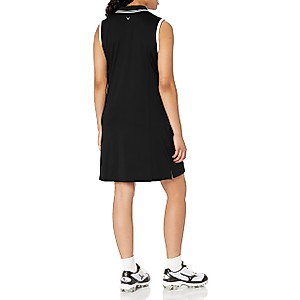 Callaway Women's Sleeveless Polo Golf Dress, Caviar, Large