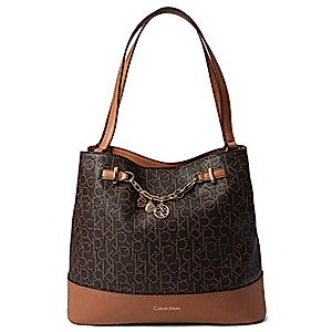 Calvin Klein Adrina Shoulder Bag Brown One Size