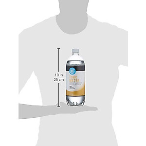 Amazon Brand - Happy Belly Water Tonic Liquid, 33.8 fl oz (Pack of 1)