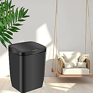 MFCHY Automatic Touchless Trash Can Intelligent Induction Motion Sensor Trash Can Recycle Bin Kitchen Garbage Car Trash