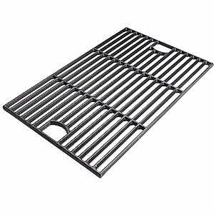 Hongso 17 inch Cast Iron Grill Grates Replacement for Nexgrill 720-0896 730-0898 720-0896C 720-0898 720-0896B 720-0896CA 5 Burner 6 Burner Grill Models