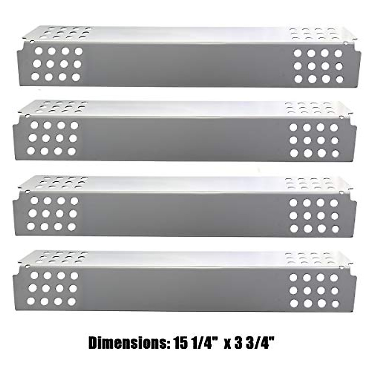 Sunshineey Gas Grill Replacement Parts Kit Stainless Steel Burner, Heat Plate, Carry Over Tube for Charbroil 463241113, 463449914 Model(Repair Kit)