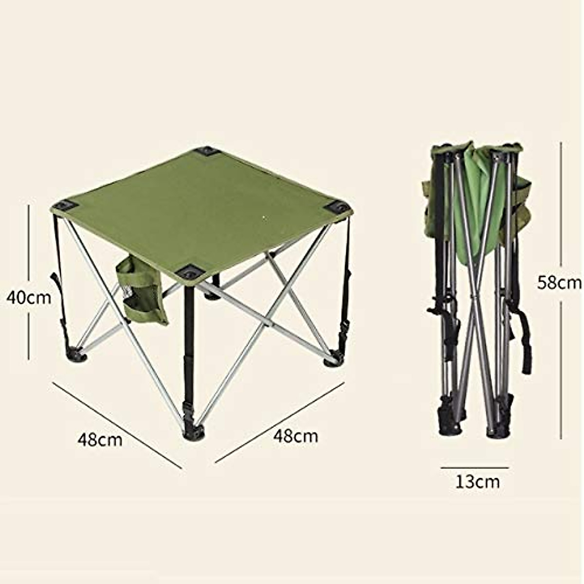 DOUBAO Outdoor Mini Folding Table BBQ Picnic Table Portable Folding Table Chair Casual Table Camping Booth Table Beach Table