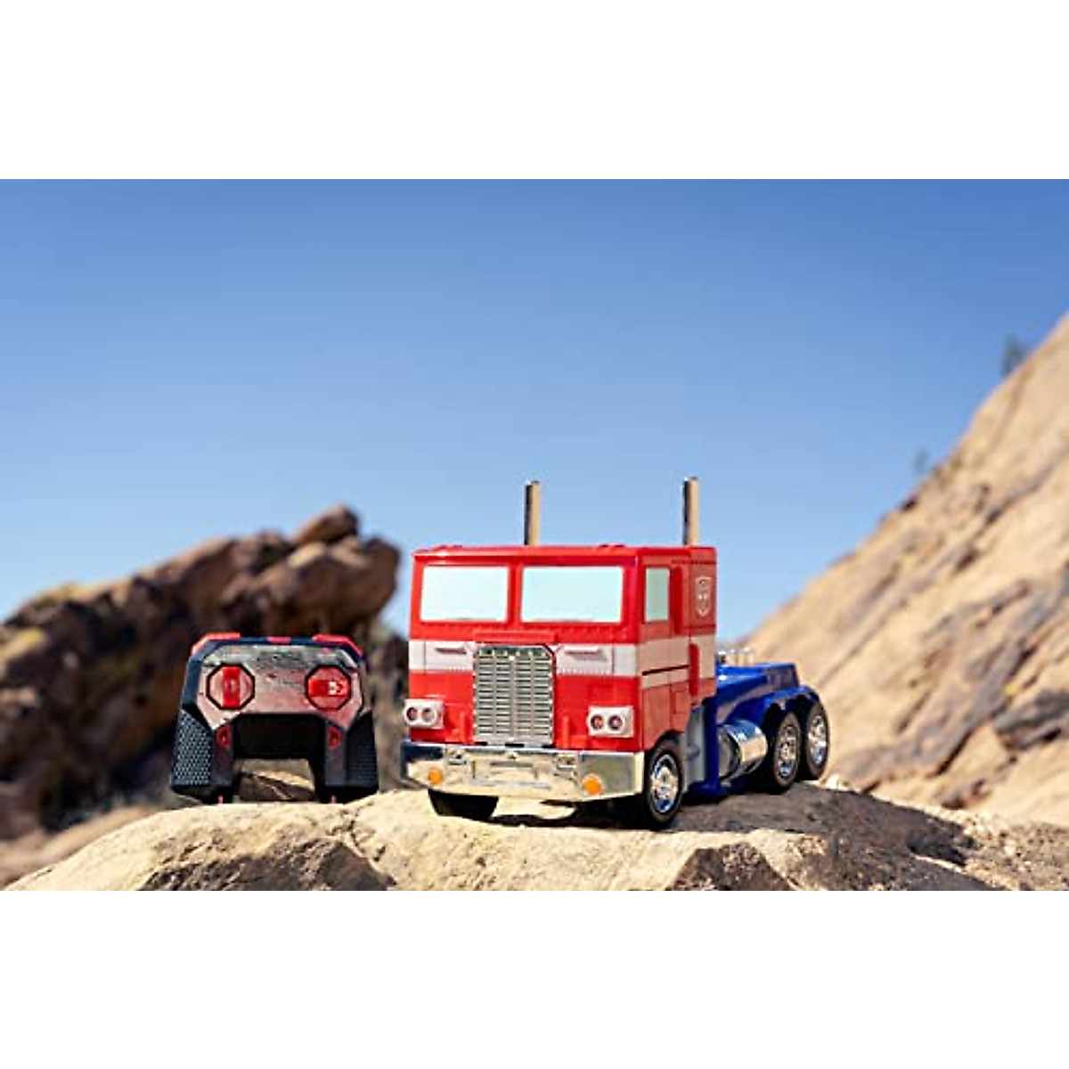 Transformers Optimus Prime Converting Remote Control Vehicle