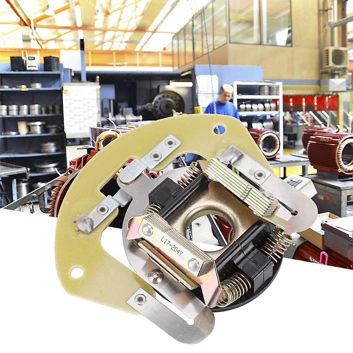 Centrifugal Switch, L17-204Y Single Phase Centrifugal Switch, Electric Induction Starter Motor Accessories for Single Phase Motor (L17-204Y)