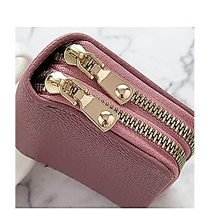 Tessem double zipper wallet Travel accessories wallets card sets of wallet Zero wallet youth fashion wallet purse women's gift