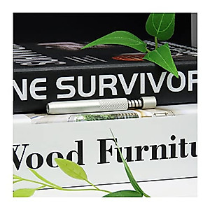 QWHOQO Portable Personalized Spring Straws for Special Party Gifts for Dads and Husbands and Friends (Silver)