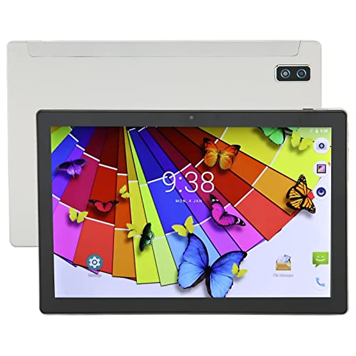 Cosiki 10.1 Inch Tablet PC Gaming Tablet 8GB RAM 256GB ROM 100~240V (US Plug)