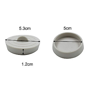2 Size Universal Bathtub Drain Stoper Plugs, Drain Stopper for Bathtub and Bathroom Sink Wash Basin Bounce