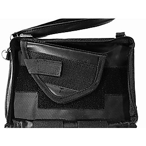 Bama Belts and Leathers Concealment Handbag CCW Tote Shoulder Bag | Gun Purse | Black