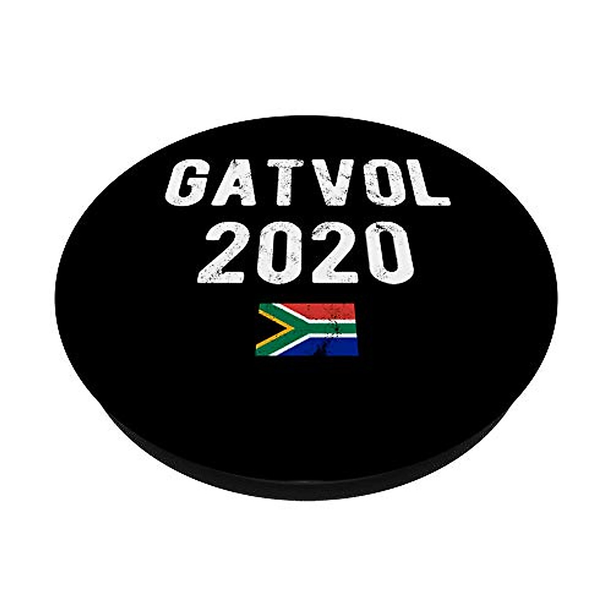 Gatvol 2020 South Africa Flag Funny PopSockets PopGrip: Swappable Grip for Phones & Tablets