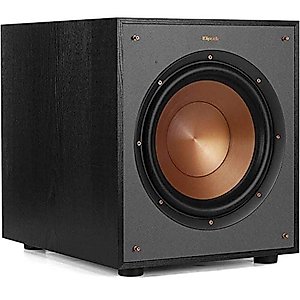 Klipsch R-100SW 10" Subwoofer, Incredibly Deep Bass and an All-digital Amplifier,14 5" x 12 5" x 16 4"