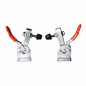 2 Pack - Smoker Toggle Latch, BBQ Smoker lid clamp. Front Flat Mount