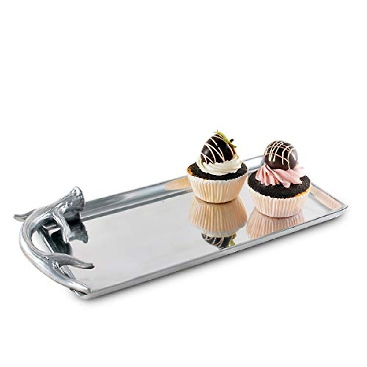 Arthur Court Designs Aluminum Deer Antler 12 inch x 6 inch