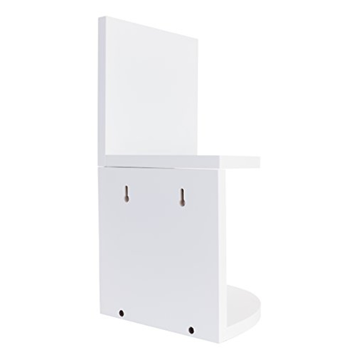Kiera Grace Kieragrace Retro Set of 2 Count Floating-Shelves, White, 2