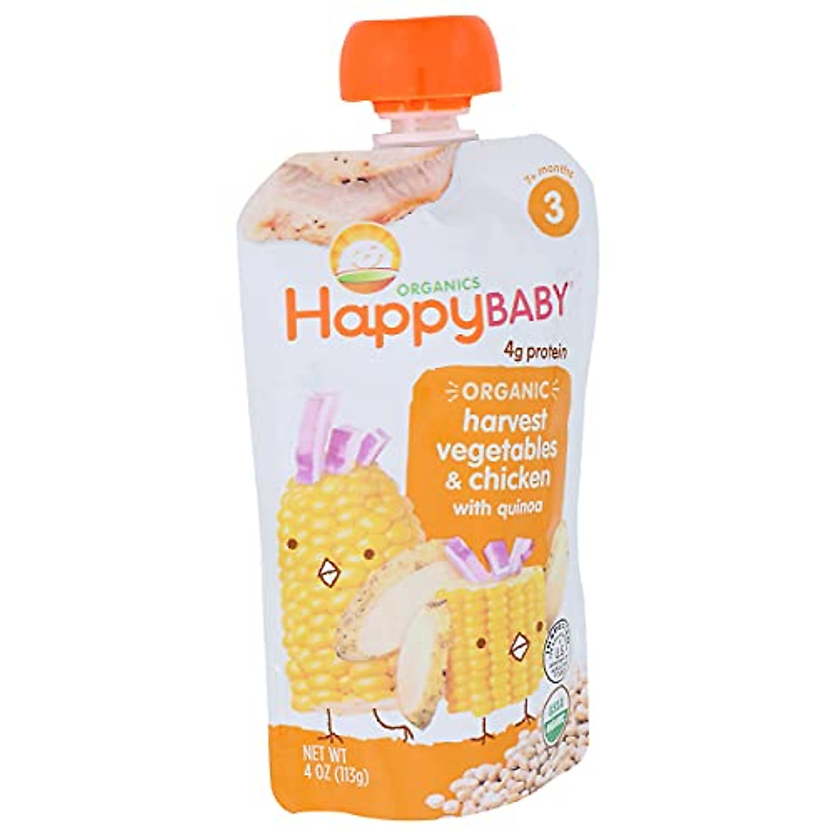 HPY BB ORG HRTMLS S3 HRVST VG 4OZ