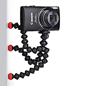 JOBY GorillaPod Magnetic - A Flexible, Lightweight Tripod with Strong Magnetic feet for Point-and-Shoot Cameras Weighing up to 325 g