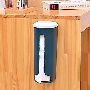 CALLARON Grocery Bag Holder Trash Bag Dispenser Plastic Garbage Bag Holders Plastic Waste Bag Saver Kitchen Trash Bag Dispenser Grocery Bags Wall Mount Storage 2pcs Pocket Protector Pocket Protector