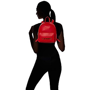 Love Moschino Women's Backpack Handbag, Red (Rosso), 9x12x23 centimeters (W x H x L)