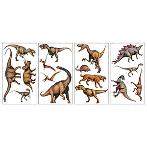 RoomMates RMK1043SCS Dinosaurs Peel and Stick Wall Decals