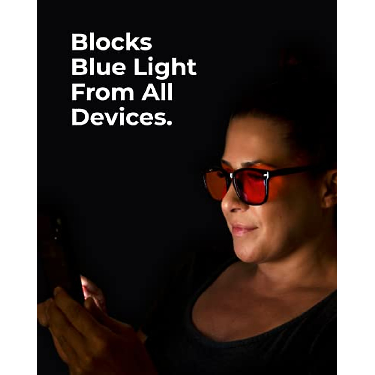 99.9% Blue Light Glasses - Computer Glasses - eSports Gaming Glasses Special Anti-Glare & Anti-Fatigue Filters Help You Sleep Better, Stop Eye Strain, Headaches & Migraines to Look, Feel & Live Better