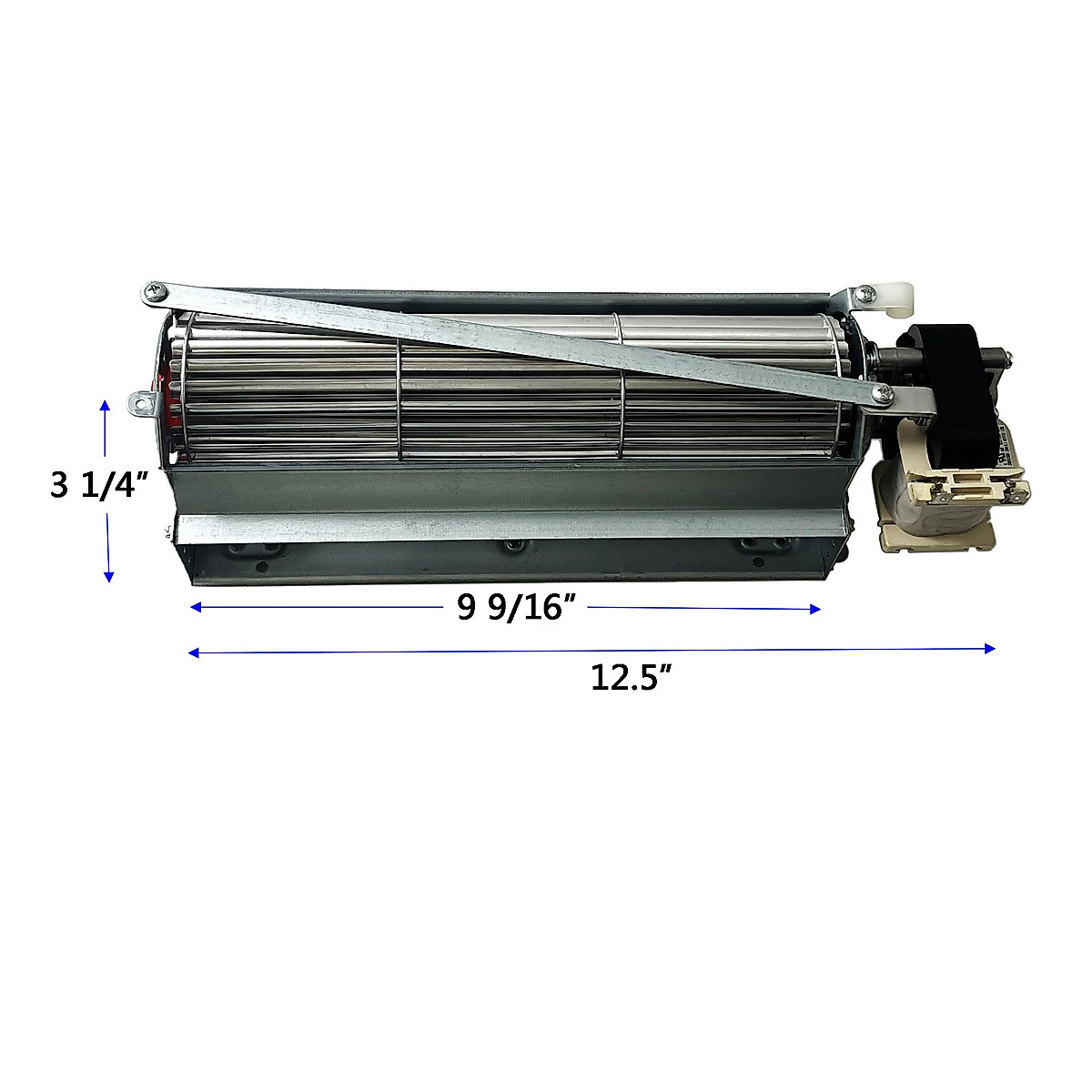 BBQ factory Bestbuyonline GFK4, FK4 Replacment Fireplace Blower Fan KIT for Heatilator, Majestic, Vermont Castings, Monessen, CFM, Northern Flame, Rotom HB-RB74K