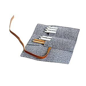 NUOLUX Pencil Holder,Pen Case Organizers,Pouch Storage Bag Foldable Cosmetic Bags,2pcs