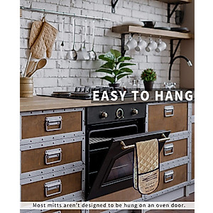 Grevy Cotton Double Oven Mitts Heart of The Home