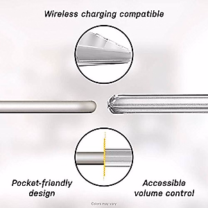 OTTERBOX SYMMETRY CLEAR SERIES Case for Galaxy S21 Ultra 5G (ONLY - DOES NOT FIT non-Plus or Plus sizes) - STARDUST (SILVER FLAKE/CLEAR)