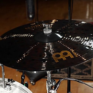 Meinl Cymbals Classics Custom Dark 22" Crash-Ride Cymbal for Drum Set — Made in Germany — B12 Bronze, 2-Year Warranty, (CC22DACR)