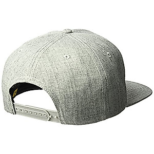 Caterpillar Men's Sheridan Flat Bill Cap, Heather Grey, One Size