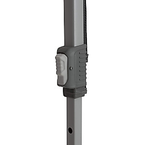 CORE 10' x 10' Instant Shelter Pop-Up Canopy Tent with Wheeled Carry Bag (Seal Gray)