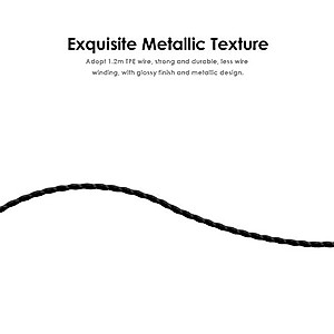 Tecno Wired Earbuds with Microphone for Computer, Earphones Wired with Mic Volume Control，Powerful Bass, High Fidelity, Earphones Compatible with iPhone with 3.5mm-J2