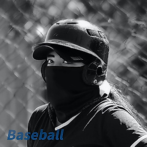 YESLIFE 2 Pieces Ski Mask, Balaclava Face Mask for Men and Women – Skiing, Snowboarding, Motorcycle, UV Protection & Wind Protection (Dark Blue+Black)